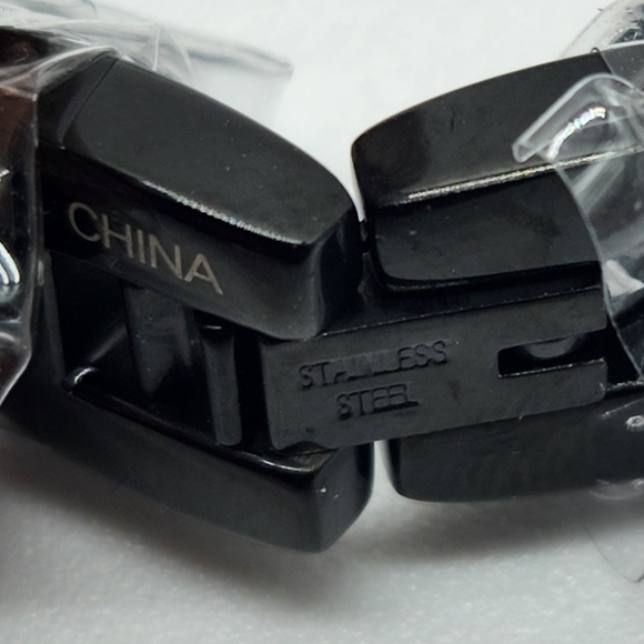 Chisel | Accessories | New Chisel Mens Black Ip Stainless Steel Black ...